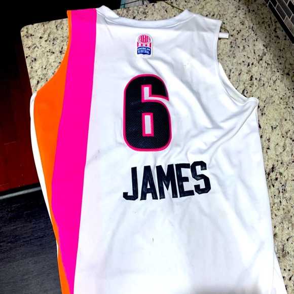 adidas | Shirts | Miami Heat Lebron James Throwback Jersey | Poshmark